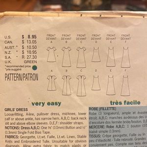 Butterick | Other | Butterick Dress Fast Easy Sewing Pattern 5963 Uncut ...